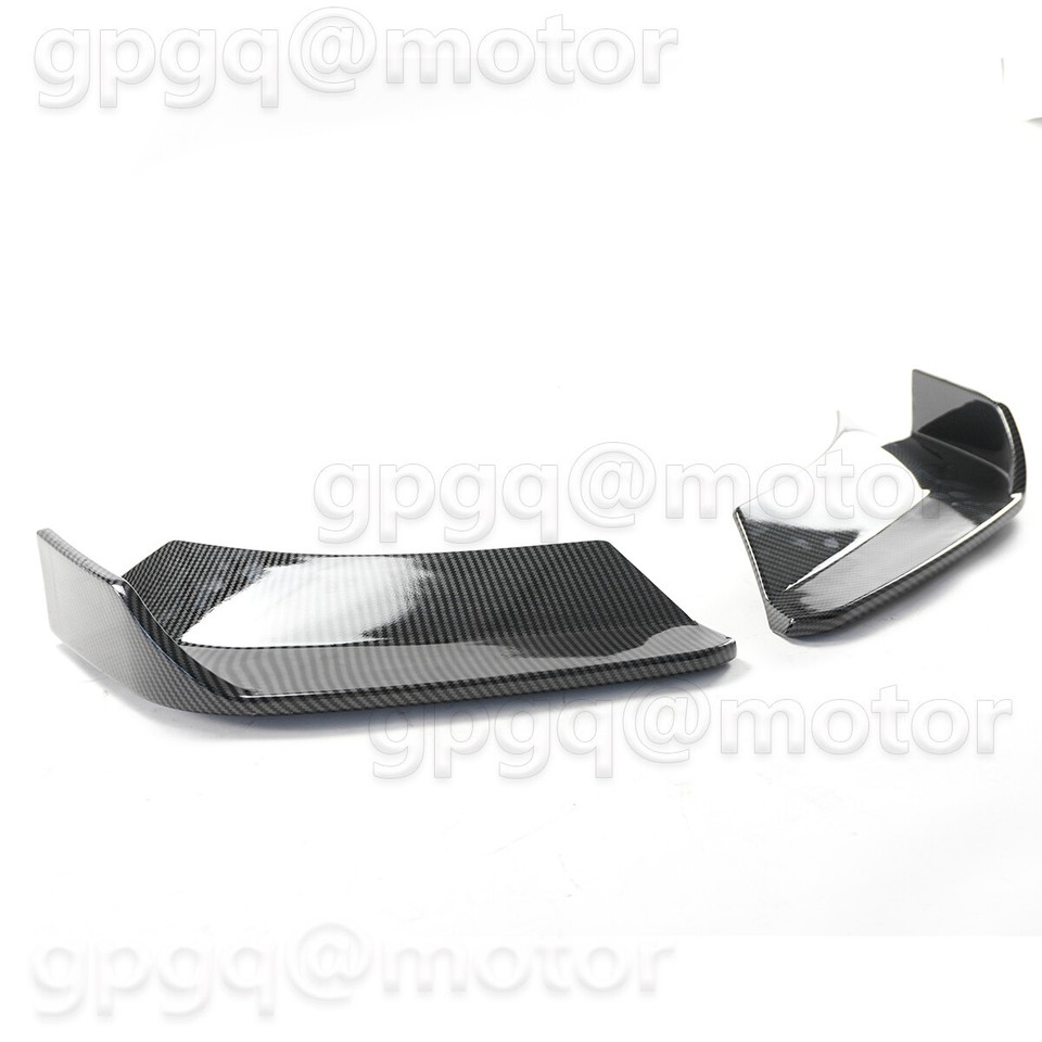 For Corvette C8 Z51 20-24 STG 3 Carbon Rear Bumper Diffuser & Side ...