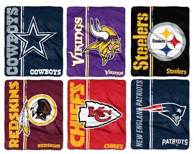 NFL Football Restructure Blanket - Pick Your Team! | eBay