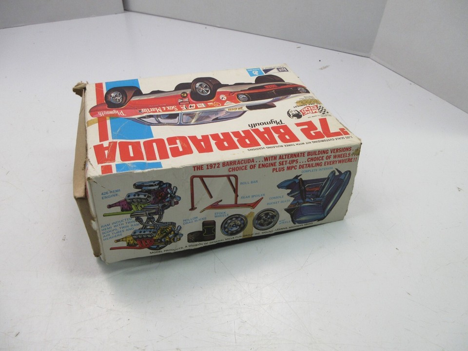 MPC 72 Barracuda Sox & Martin Vintage Model kit 1/25 scale | eBay