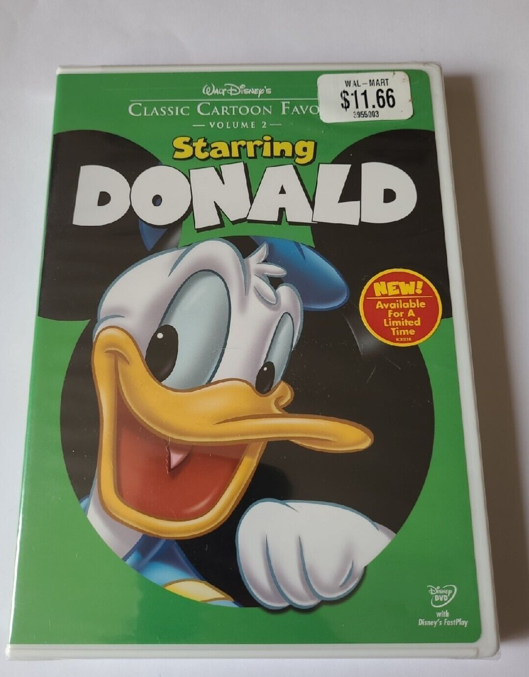 Walt Disneys Classic Cartoon Favorites Starring Donald (DVD, 2005) for ...