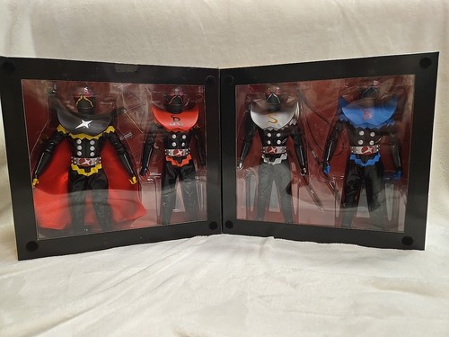 Hakaider Set Of 4 Medicom 1:8 Scale Real Action Heroes Figure Kikaida ...