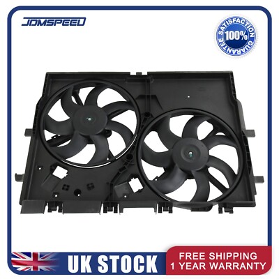 RADIATOR TWIN COOLING FAN FOR CITROEN RELAY PEUGEOT BOXER 2.0 2.2 3.0 ...