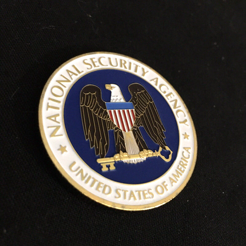 NSA US National Security Agency WASHINGTON DC Challenge Coin 💥WITH CASE ...