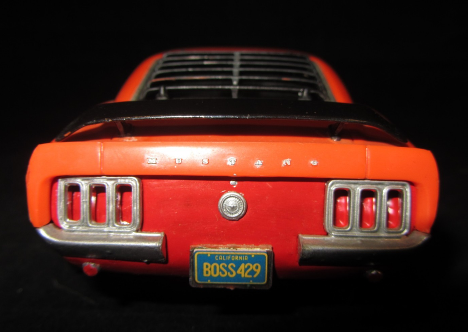 1970 FORD BOSS MUSTANG Monogram 1/24 Custom and Built! | eBay