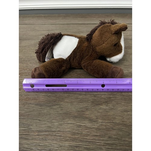 Aurora World Flopsie Brown & White Horse Plush | eBay