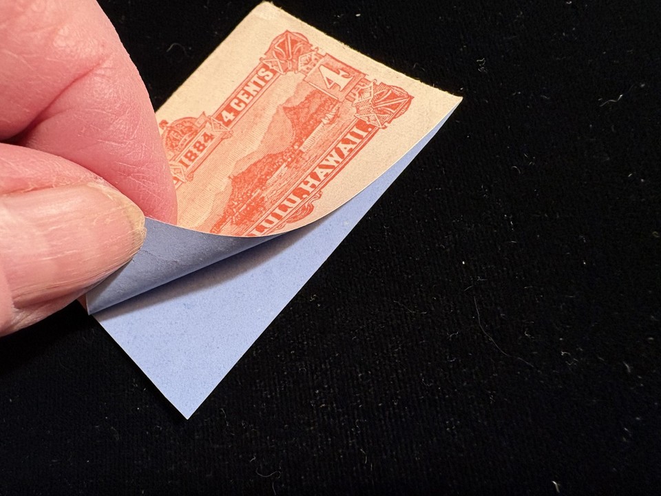 HAWAII: MINT #U7 CUT SQUARE W/FULL CORNER CV $175 | eBay