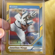 2024 Panini Donruss - Jonathan Mingo #217 Press Proof Gold Die-Cut /25 ...