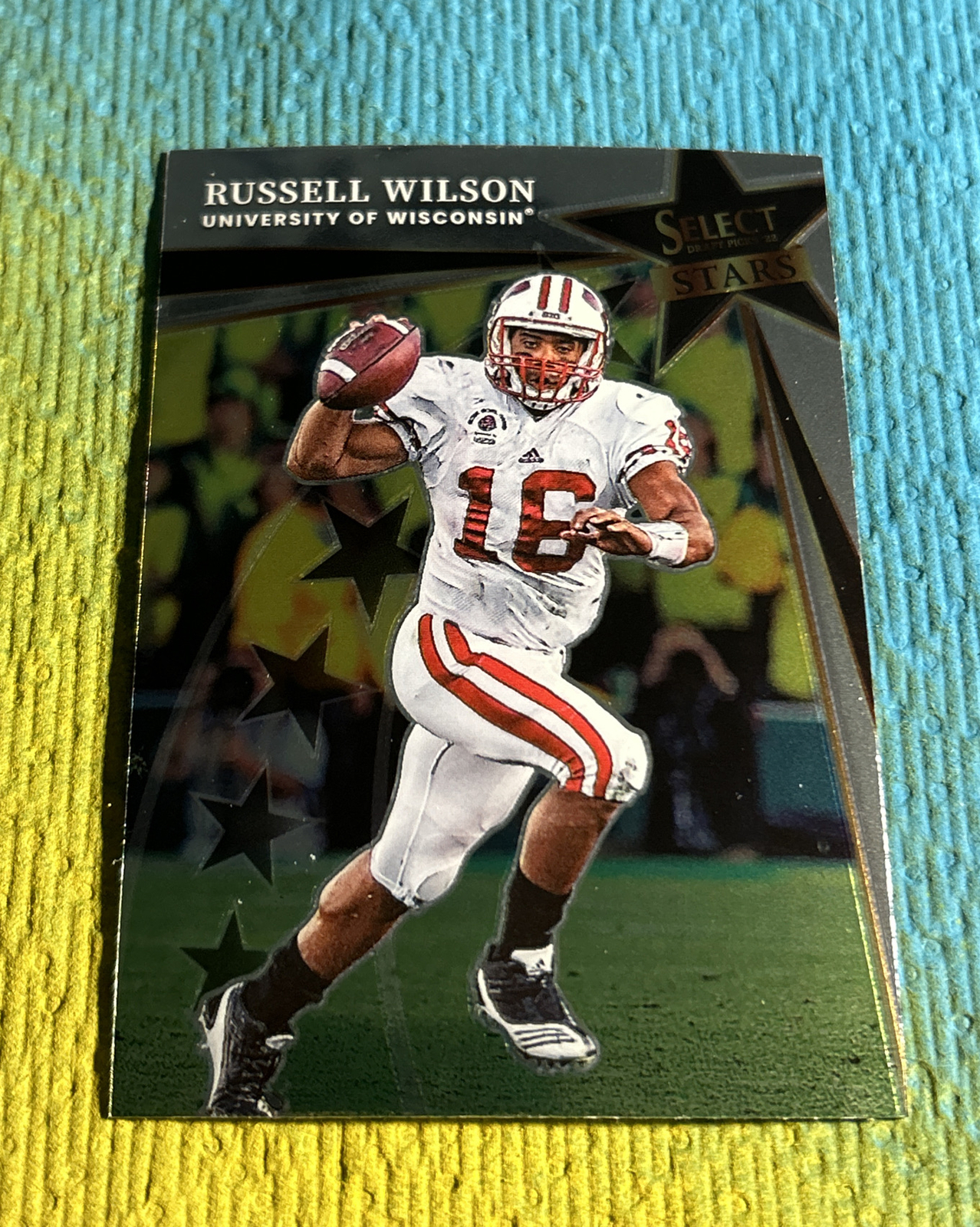 Russell Wilson Baseball Card 2022