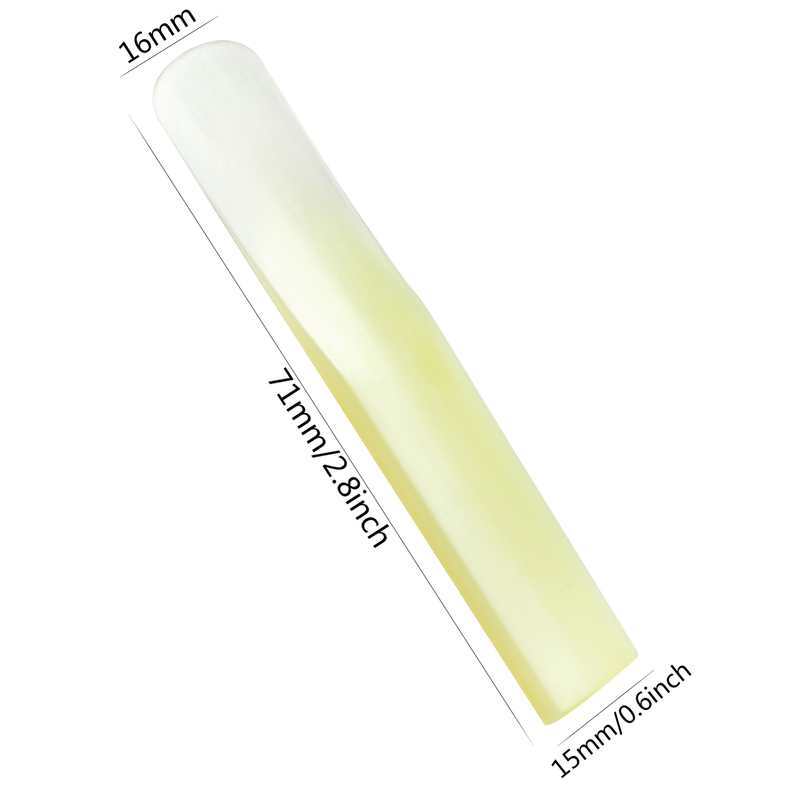 RIGA 3pcs Alto Saxophone Reeds Sax Resin Reed Saxophone Accessories ...