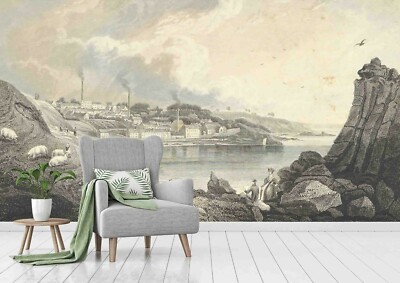 3D Ocean Factory Wallpaper Wall Mural Removable Self-adhesive 143 ...
