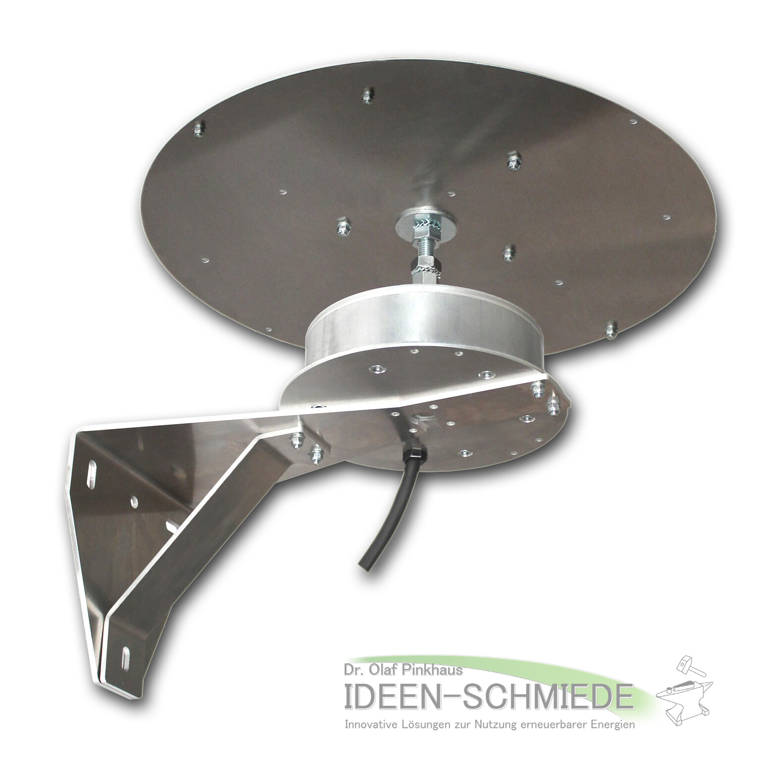 Windgenerator vertikal 240 W ElvWiS ® III ALUMINIUM +Halterung ...