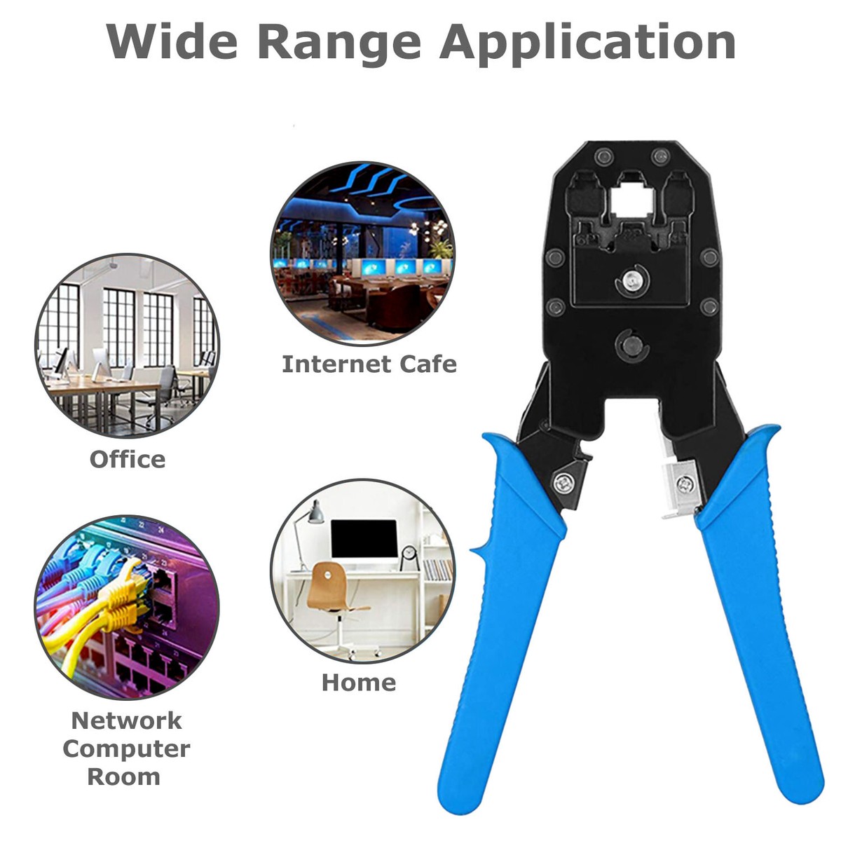 Stud Finder Rj45 Crimp Tool Kit Preciva 97 In 1 Ethernet Crimping ...