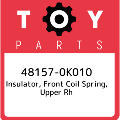 48157-0K010 Toyota Insulator, front coil spring, upper rh 481570K010 ...