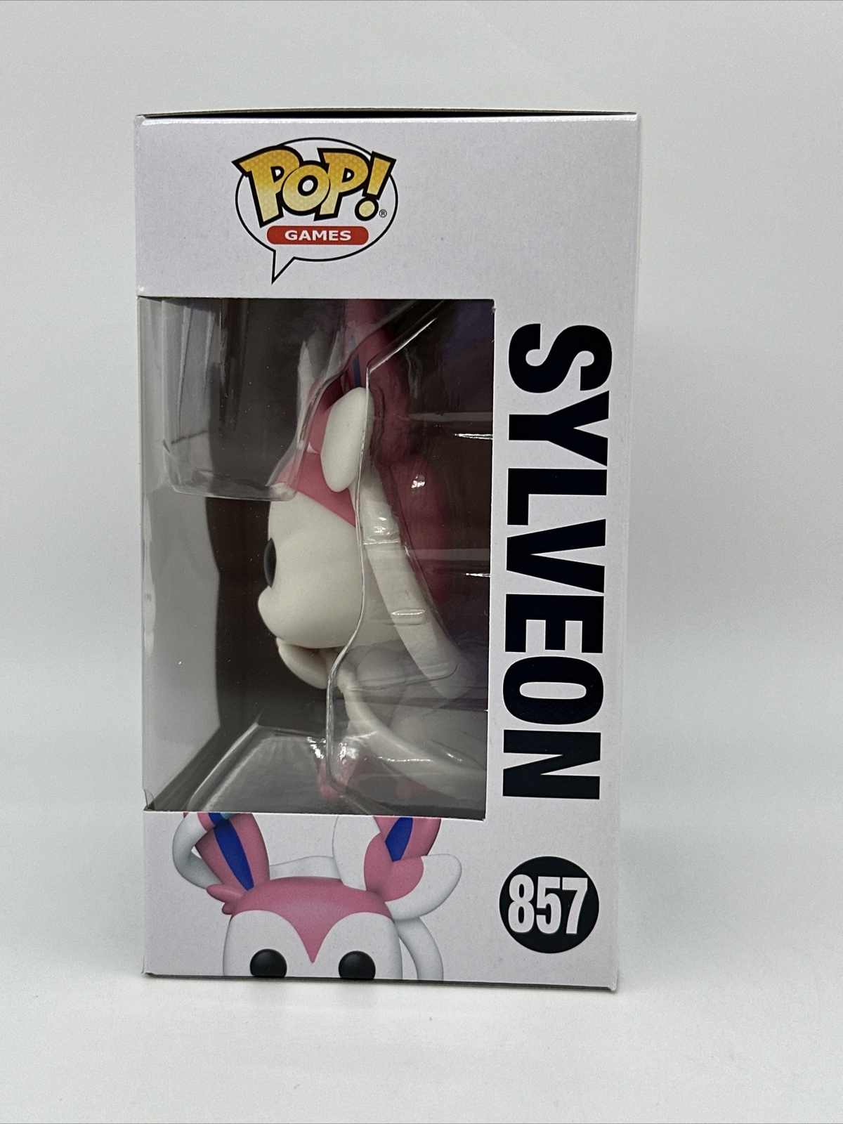 Funko Pop! Games # 857 Pokemon Eevee Evolution SYLVEON Vinyl Figure NEW ...