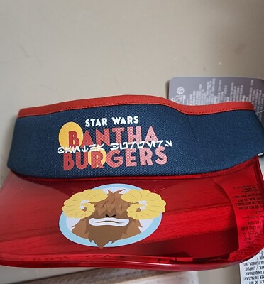2023 Disney Parks Star Wars Galaxy's Edge Bantha Burgers Red Vizor | eBay