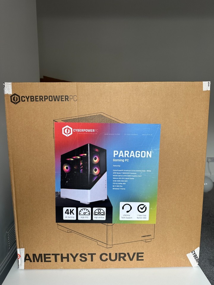 CyberPower Gaming PC AMD Ryzen7 9800X3D NVIDIA GeForce RTX 5080 32GB ...
