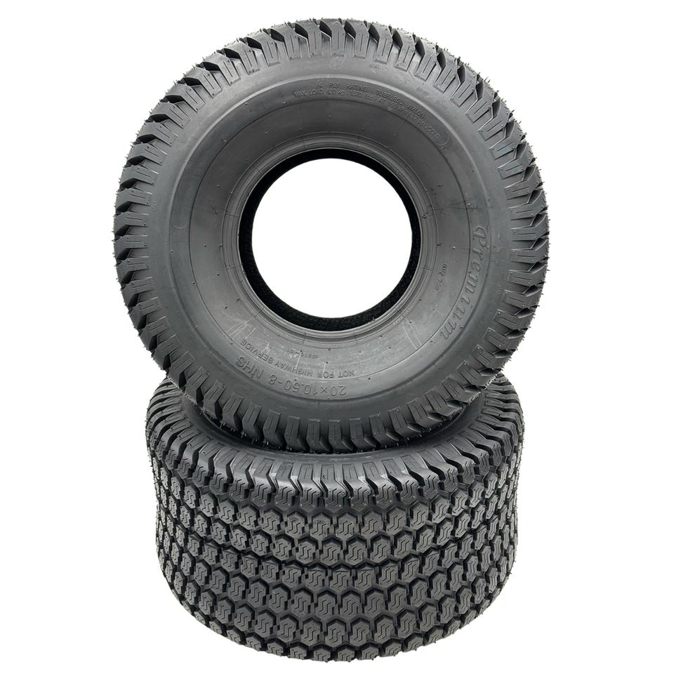 Set of 2 - 20x10.5-8 4Ply Super Turf Tire | eBay