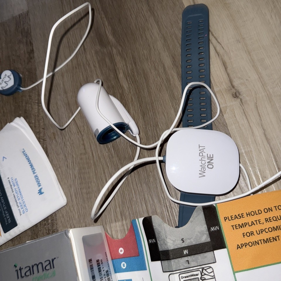 WatchPAT ONE at Home Sleep Apnea Test (HSAT) kit Simple & Easy | eBay