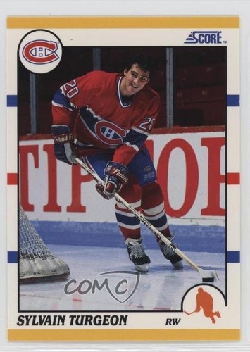 1990-91 Score Rookie & Traded Sylvain Turgeon #108T | eBay