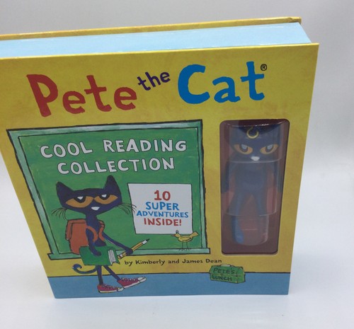 NEW Pete the Cat Cool Reading Collection Box Set w/o Backpack Clip ...