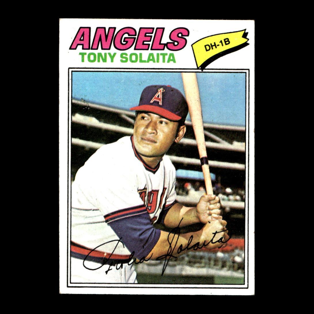 Tony Solaita 1977 Topps California Angels #482 Nice! | eBay