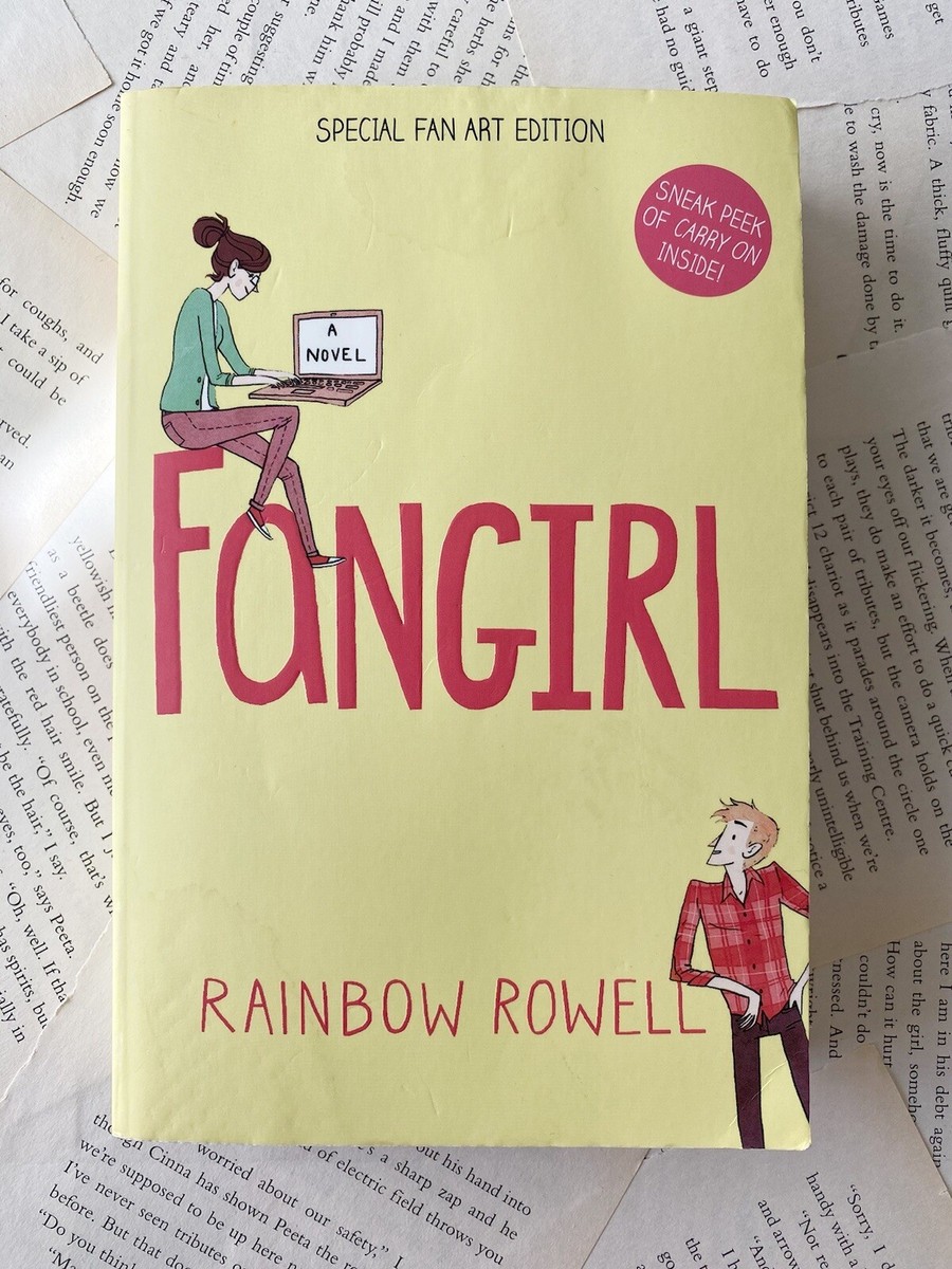 Fangirl Rainbow Rowell Fan Art Book Review: Carry On By Rainbow Rowell