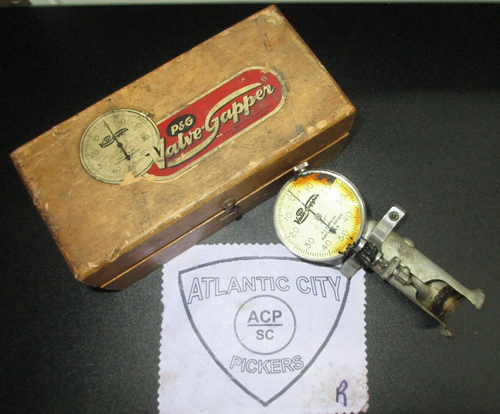 VTG P&G Valve-Gapper Model 111 & Wooden Storage Case | eBay