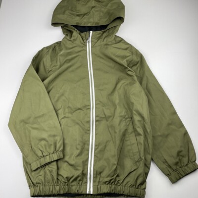 Boys size 7, Anko, khaki lightweight spray jacket / coat, EUC | eBay ...