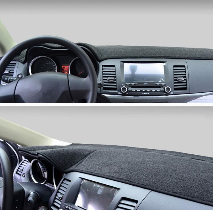 Fit For Mitsubishi Lancer 08-2017 Dashboard Cover Dashmat Dash Mat Pad ...
