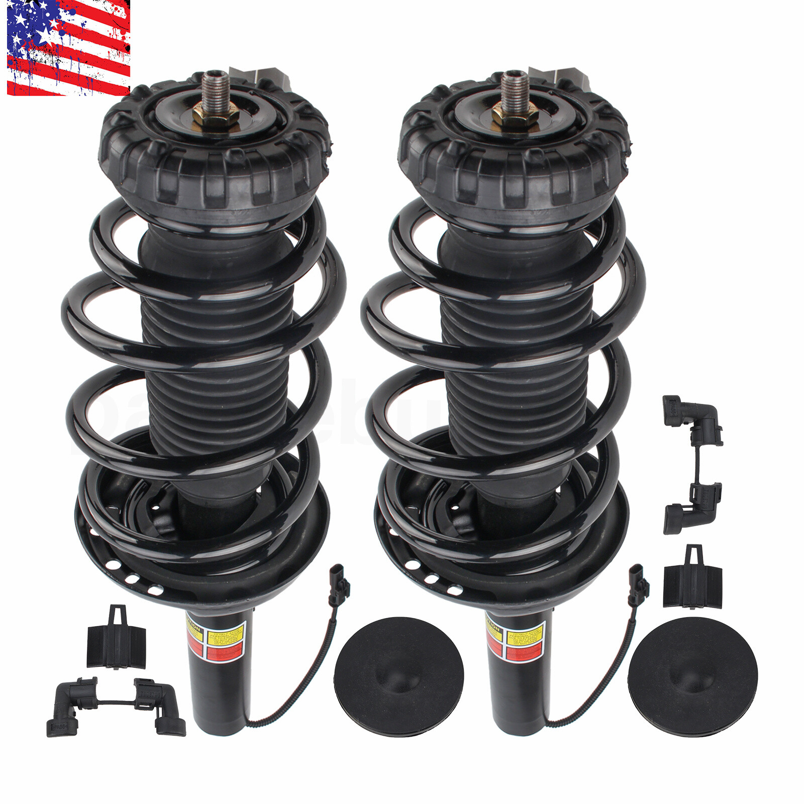 84677093 2X FRONT SHOCK STRUT ASSYS W/ ELECTRIC FOR CADILLAC XTS 3.6L ...