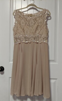 Juno Dress Collection Sleeveless Formal Dress with Lace Bodice ...