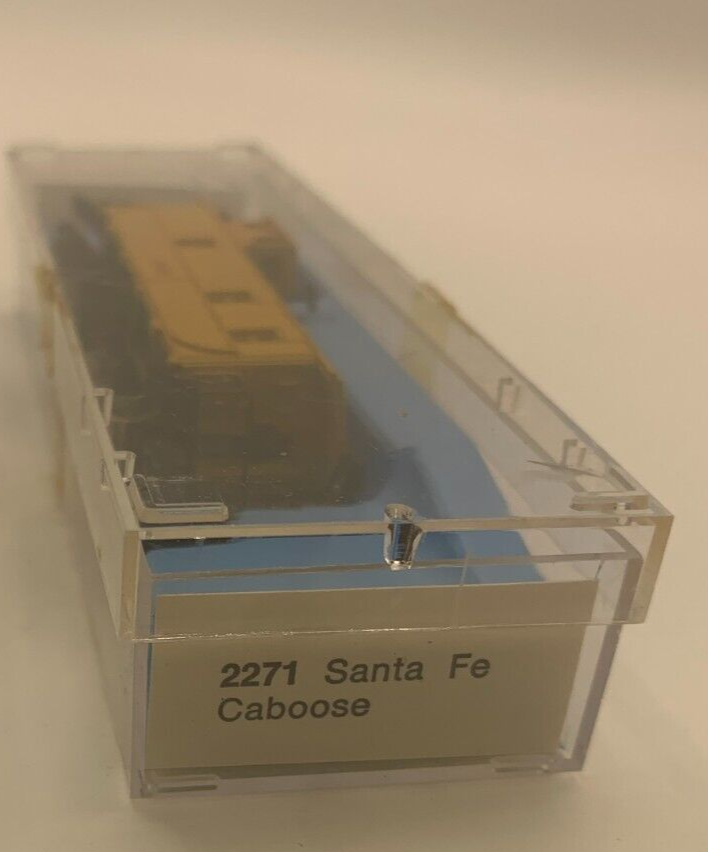 Atlas N Scale #2274 Yellow TRANSFER CABOOSE Cupola Caboose 3101 | eBay