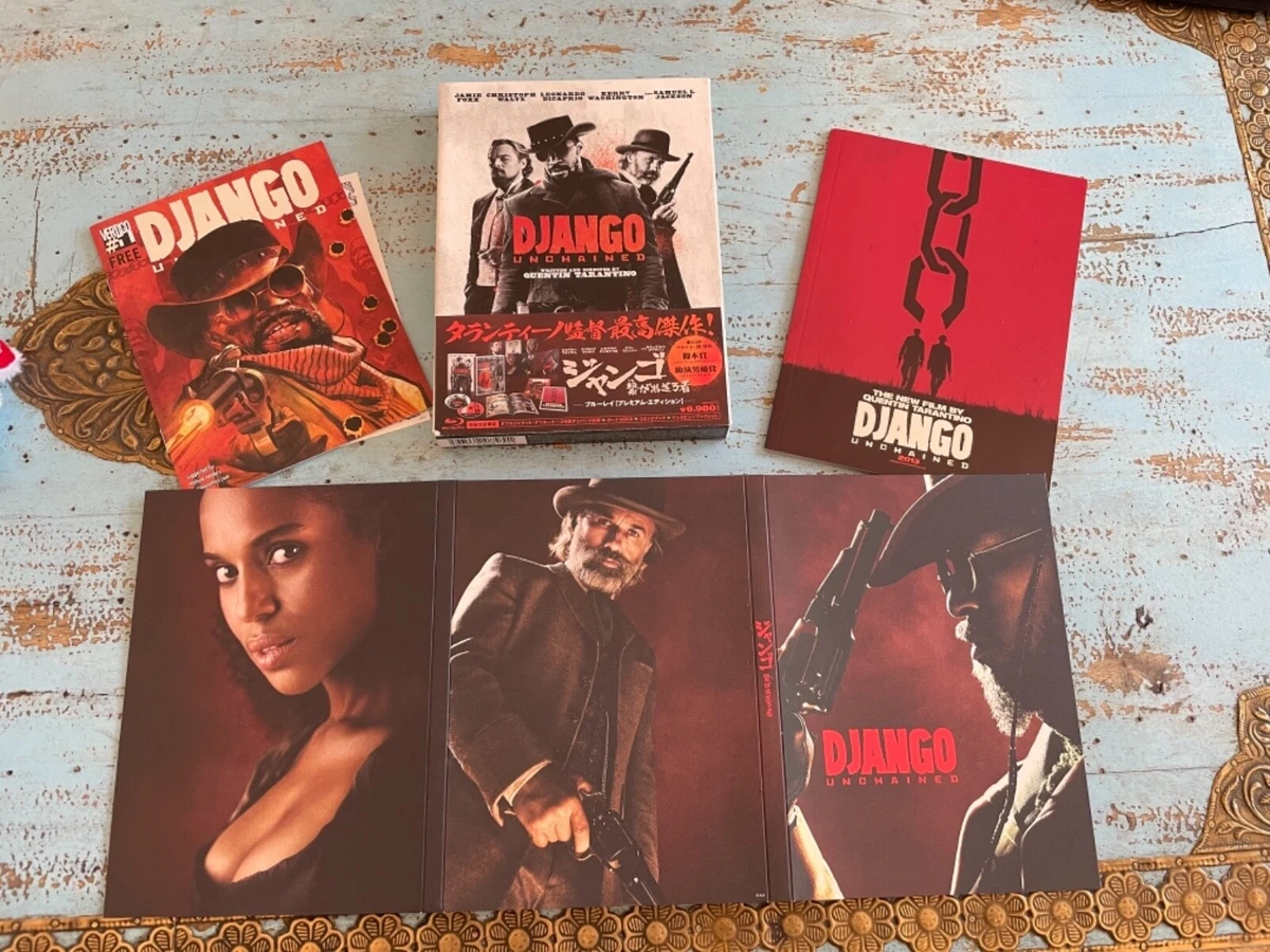 Django Unchained Blu Ray Cover Art