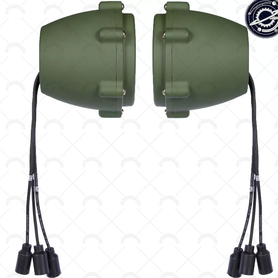 2X Tail light,cat eye red lens for M38 M38A1 M37 M151 M151A2 MB Ford Mutt M151A1 | eBay