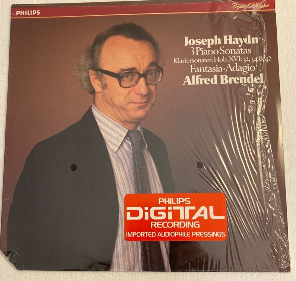 Vintage Vinyl Lot of 2 Alfred Brendel SCHBERT/ HAYDN Philips Stereo NM ...