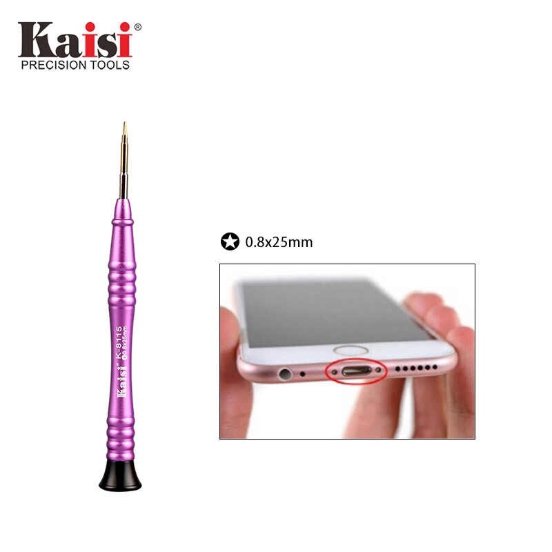 0.8mm Screwdriver For Pentalobe For iPhone Bottom Screws P2 17 16 15 14 ...