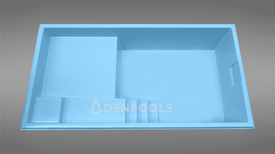 Schwimmbecken PHOEBUS Pool 5x2.7x0,4-1,1m Fertigpool Hersteller ⭐⭐⭐⭐⭐ ...