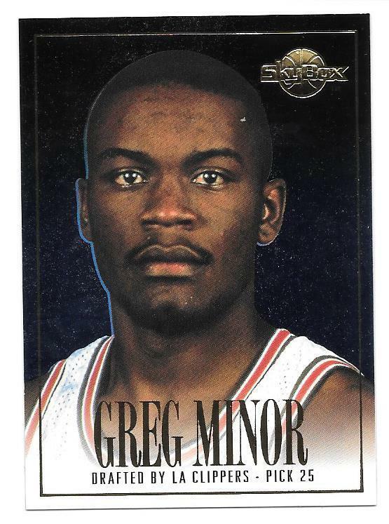Greg Minor 1994/95 Skybox Basketball Draft Picks #DP25 | eBay