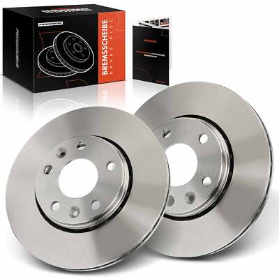 2x Brake Discs 280mm Front Pair for Renault Captur II Megane III IV ...