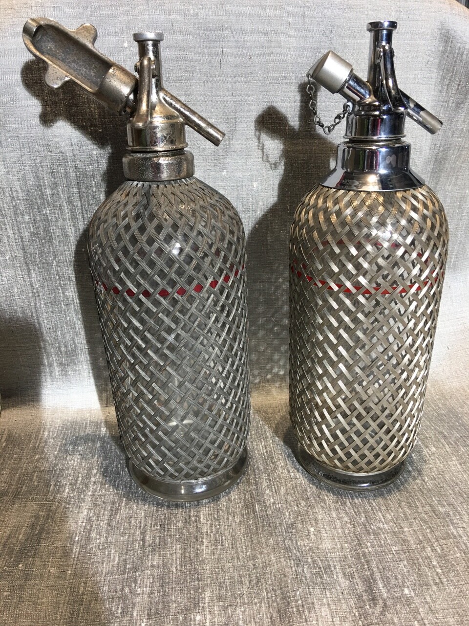 Antique Classic Sparklets Mesh Glass Soda Syphon Head Repairs - 20's to ...