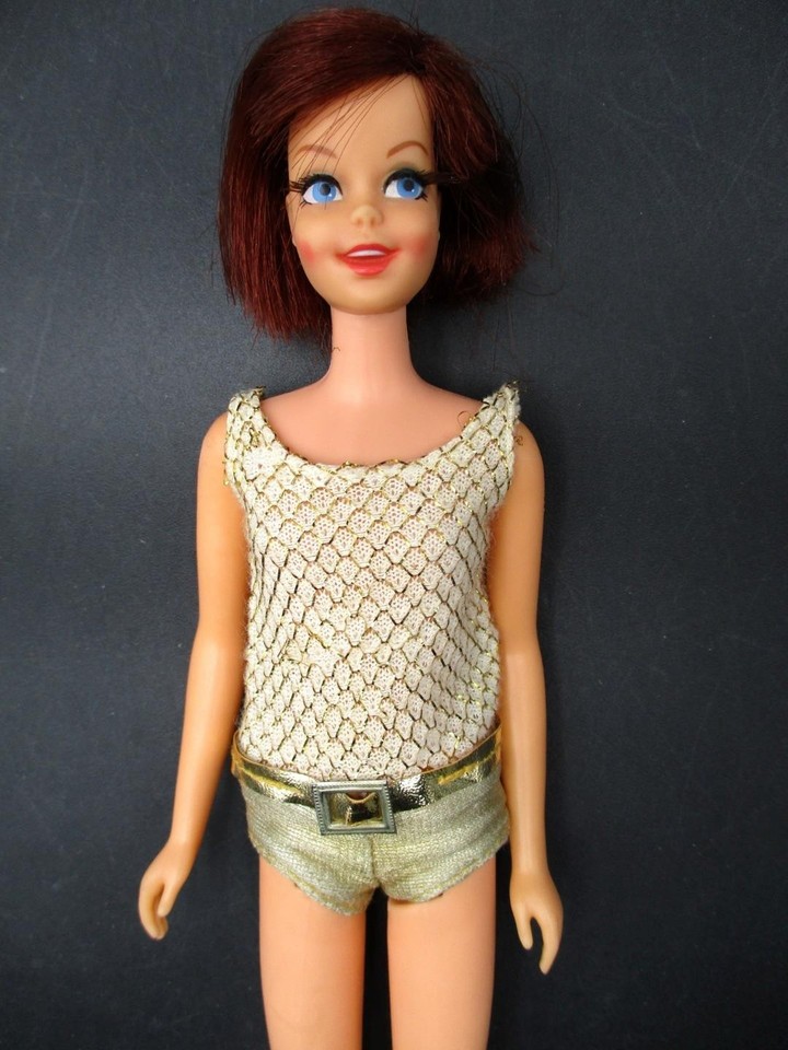 Vintage 1967 Bend Leg TNT Casey Doll Francie Twiggy Friend Barbie MOD ...