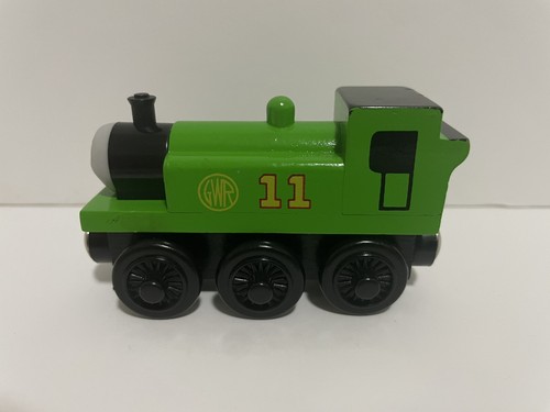 Thomas Wooden Railway Oliver 2003 GWR #11 Engine Magnetic Train Used | eBay