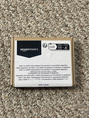 Amazon Basics USB-C (Source) to HDMI (Display) Cable Adapter | eBay