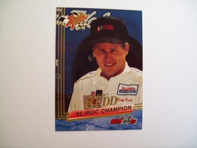 RICKY RUDD #88 1993 ROOKIE THUNDER '92 IROC CHAMPION NASCAR HOF | eBay