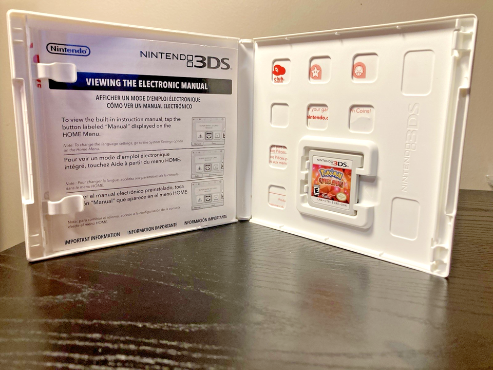 Pokémon Omega Ruby Nintendo 3DS Authentic Tested & Working | eBay