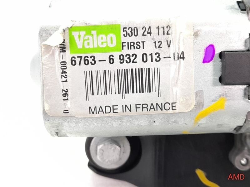 2011 Mini Cooper S R56 R60 R61 Hatchback Rear Window Wiper Motor ...