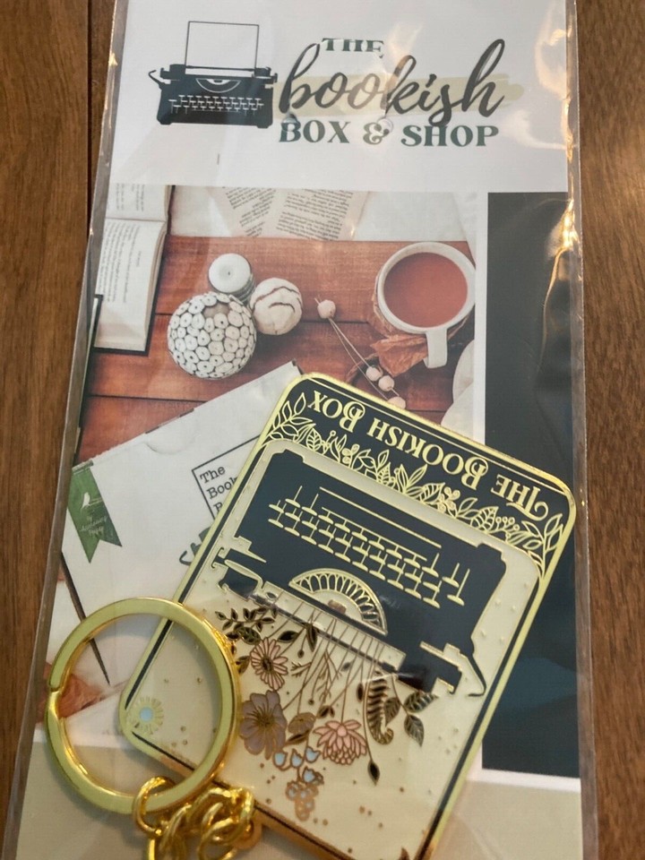Bookish Box keyring- Bookish Box Logo | eBay
