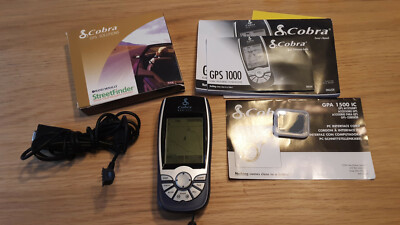 Cobra GPS 1000 DLX Portable Personal GPS ... Complete | eBay