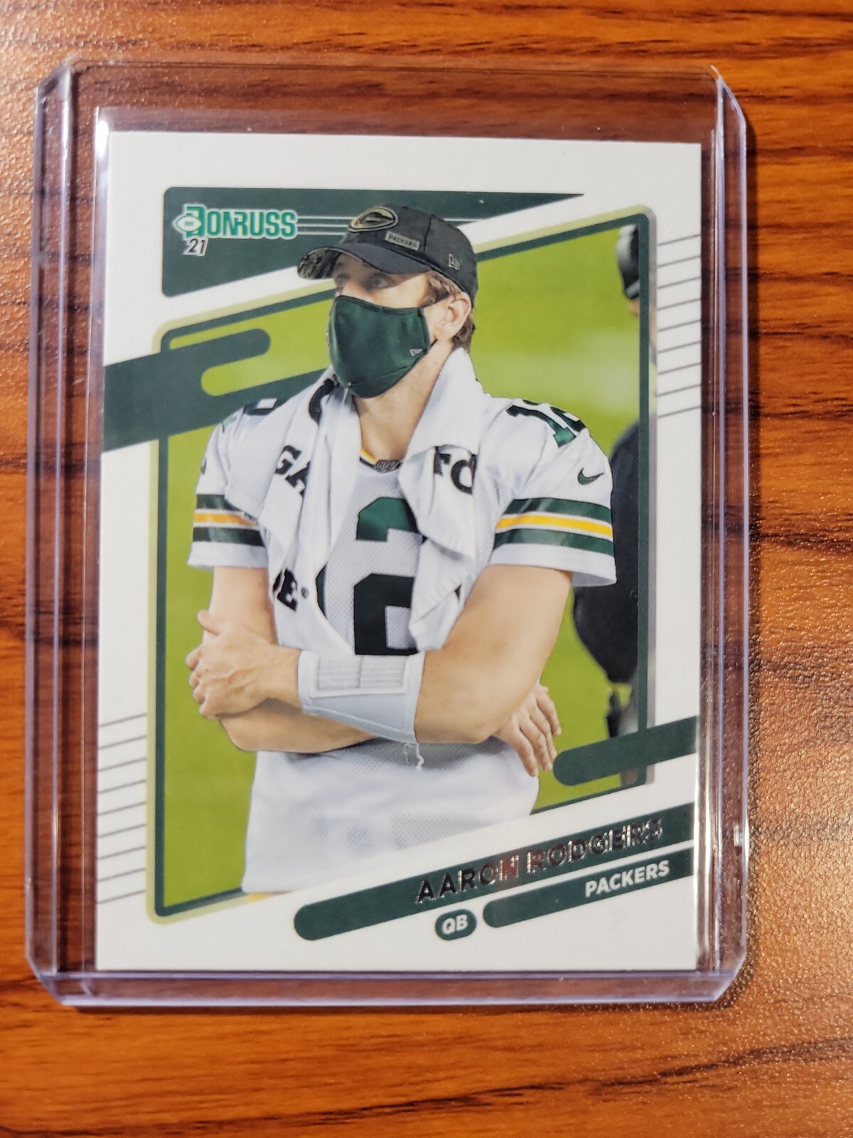 2021 Donruss AARON RODGERS “Mask” Variant! ️Green Bay Packers no 155 | eBay