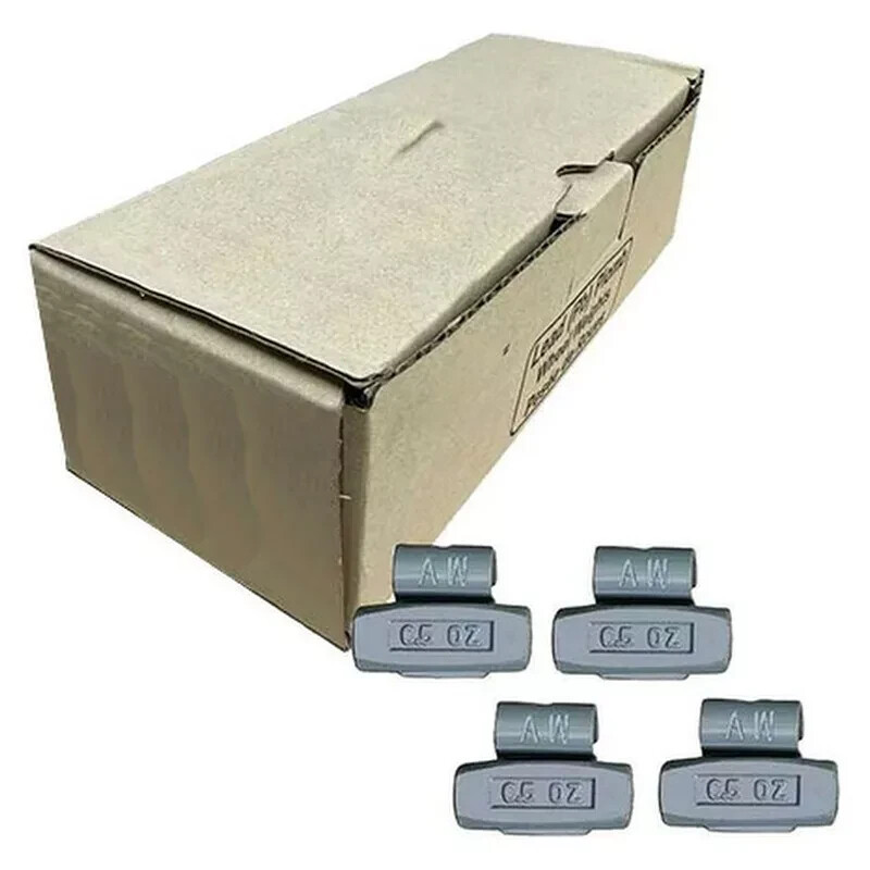 Tire Wheel Balancing Weights AW Type AW Type Coated Lead Clip On (0.25 ...